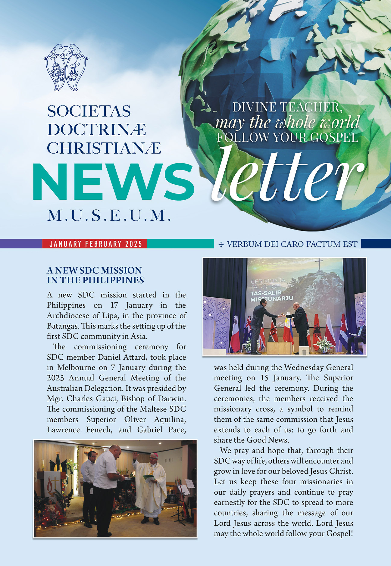 SDC Newsletter Jan - Feb 2025 - SDC M.U.S.E.U.M.